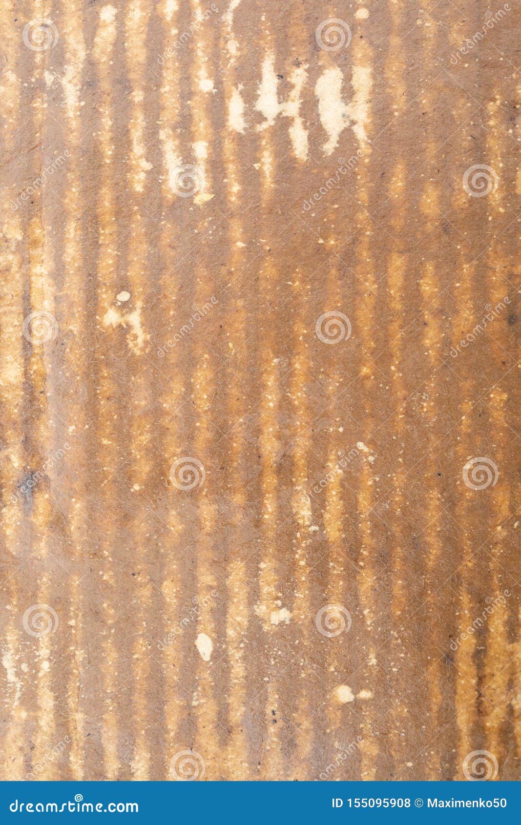 A Wet Corrugated Cardboard Texture or Background Stock Photo - Image of ...