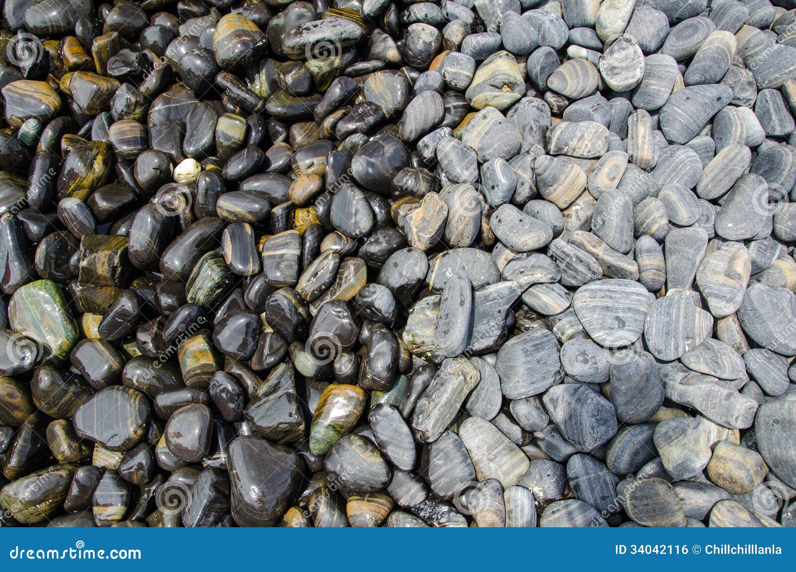 Wet and Dry Stone Background Stock Photo - Image of paradise, lagoon ...