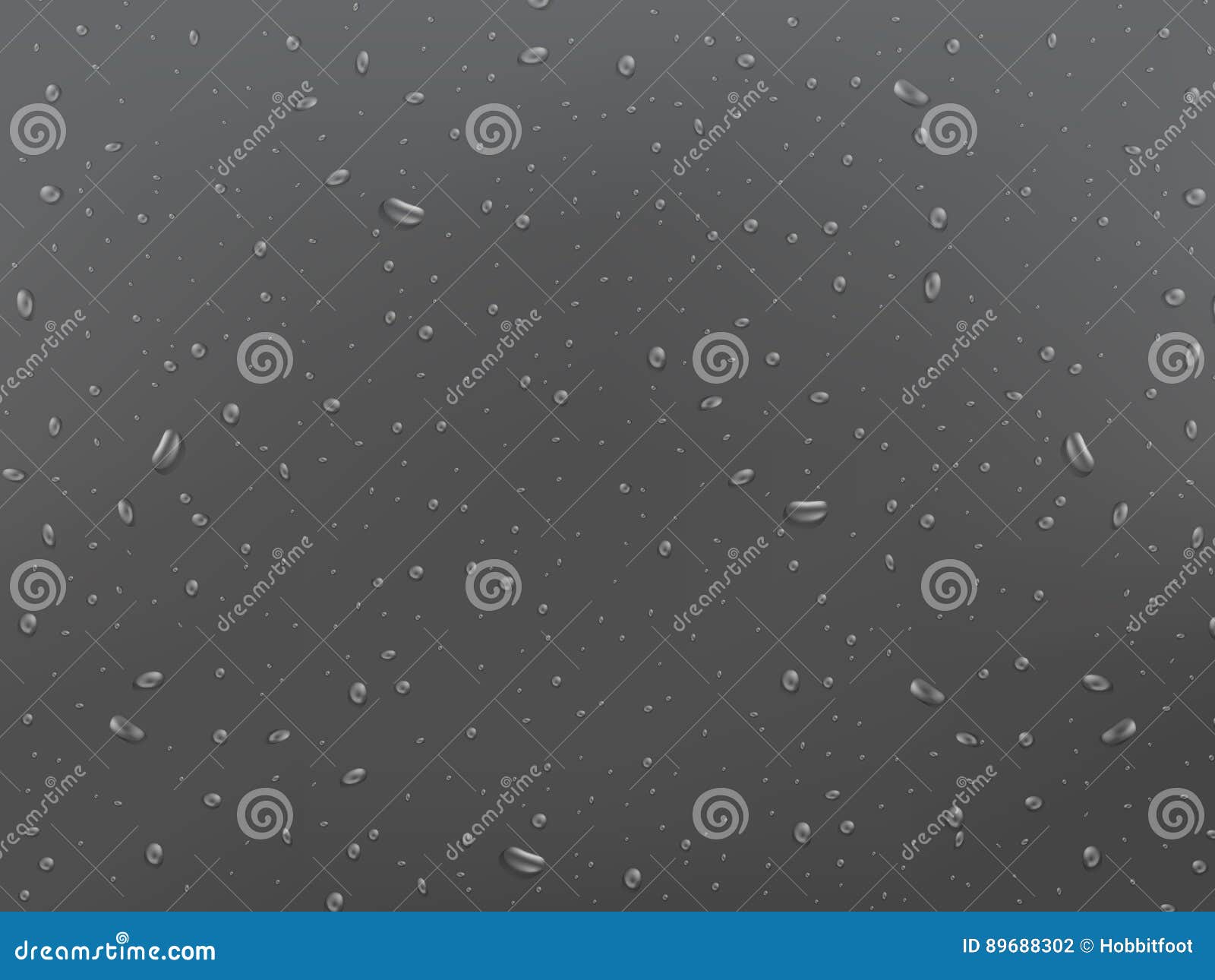 Wet Glass Background. Drops on the Window. Rain Concept. Stock Vector ...