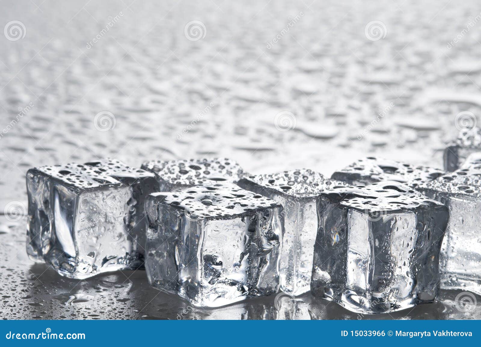 Wet Ice Cubes Objects Royalty Free Stock Image - Image: 15033966