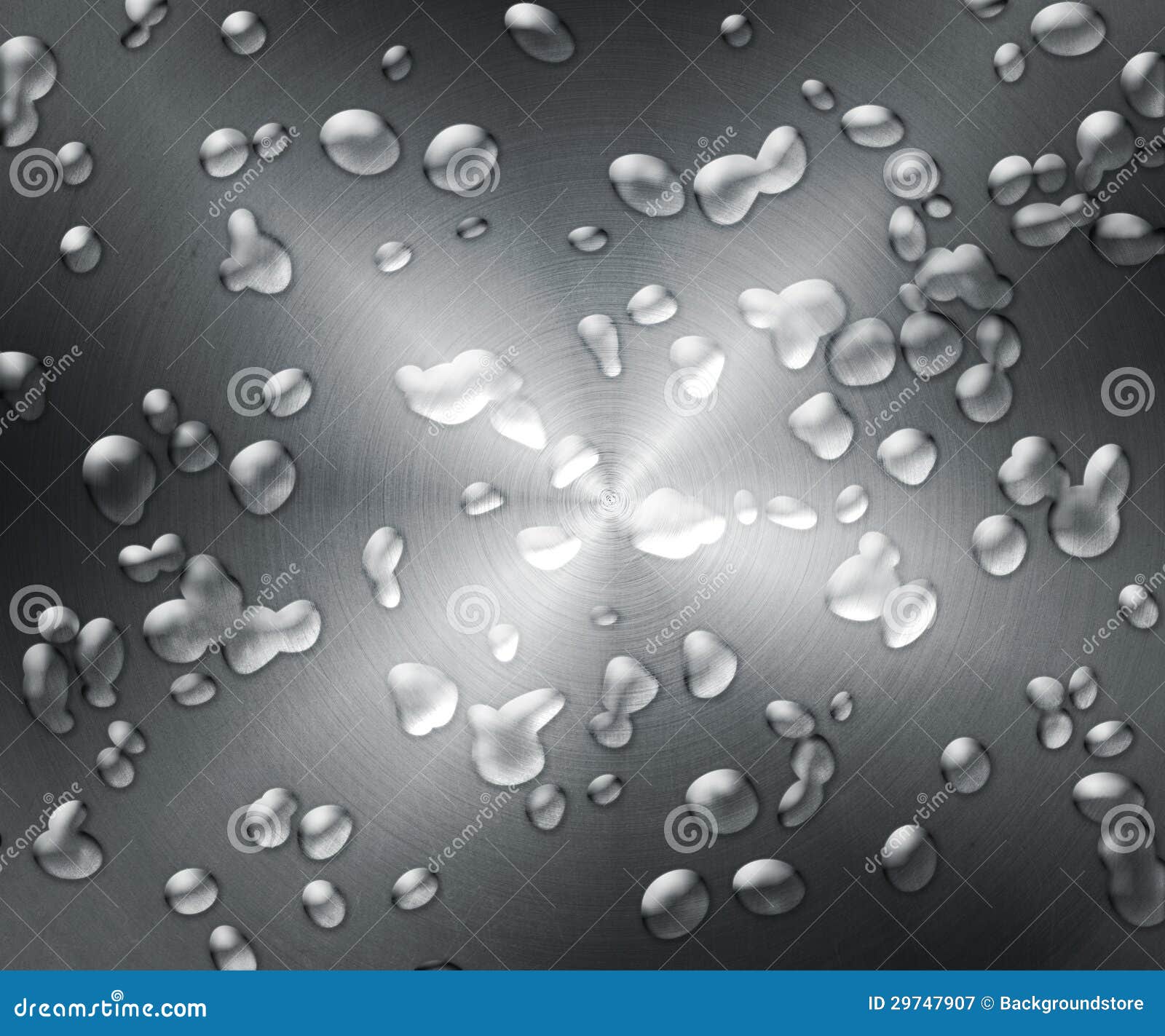 Wet Metal Background Texture Stock Illustration - Illustration of ...