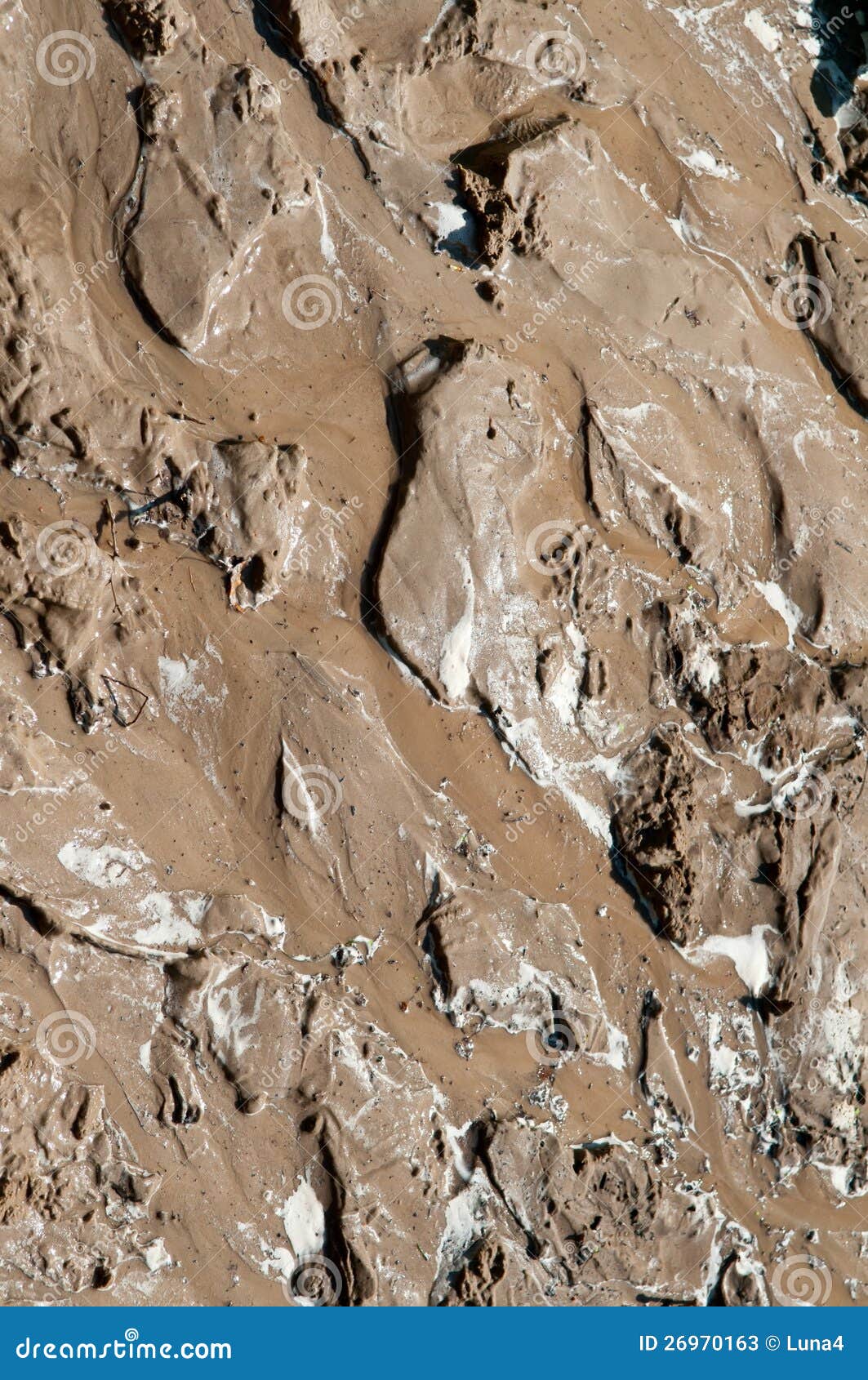 Wet mud stock image. Image of outdoors, wave, clay, abstract - 26970163