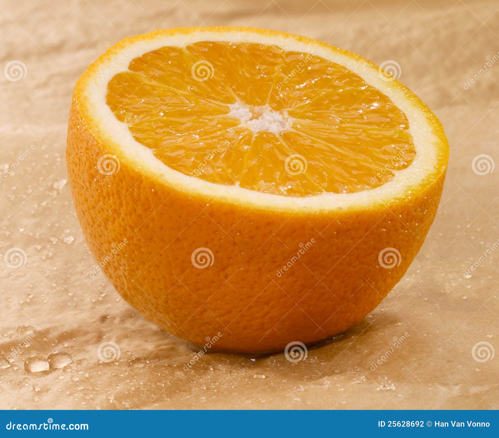 Wet Orange stock photo. Image of ripe, food, nature, juice - 25628692