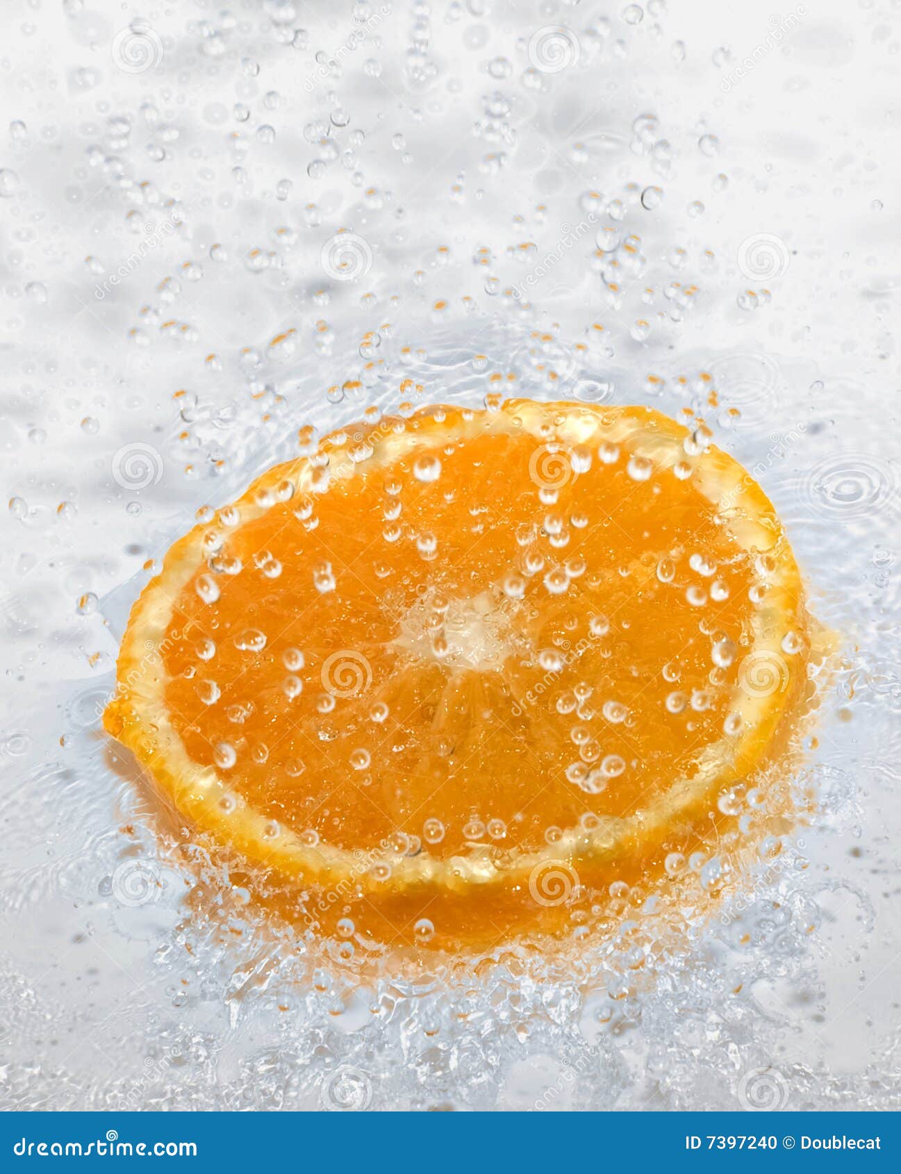 Wet Orange stock photo. Image of alcohol, healthy, floating - 7397240