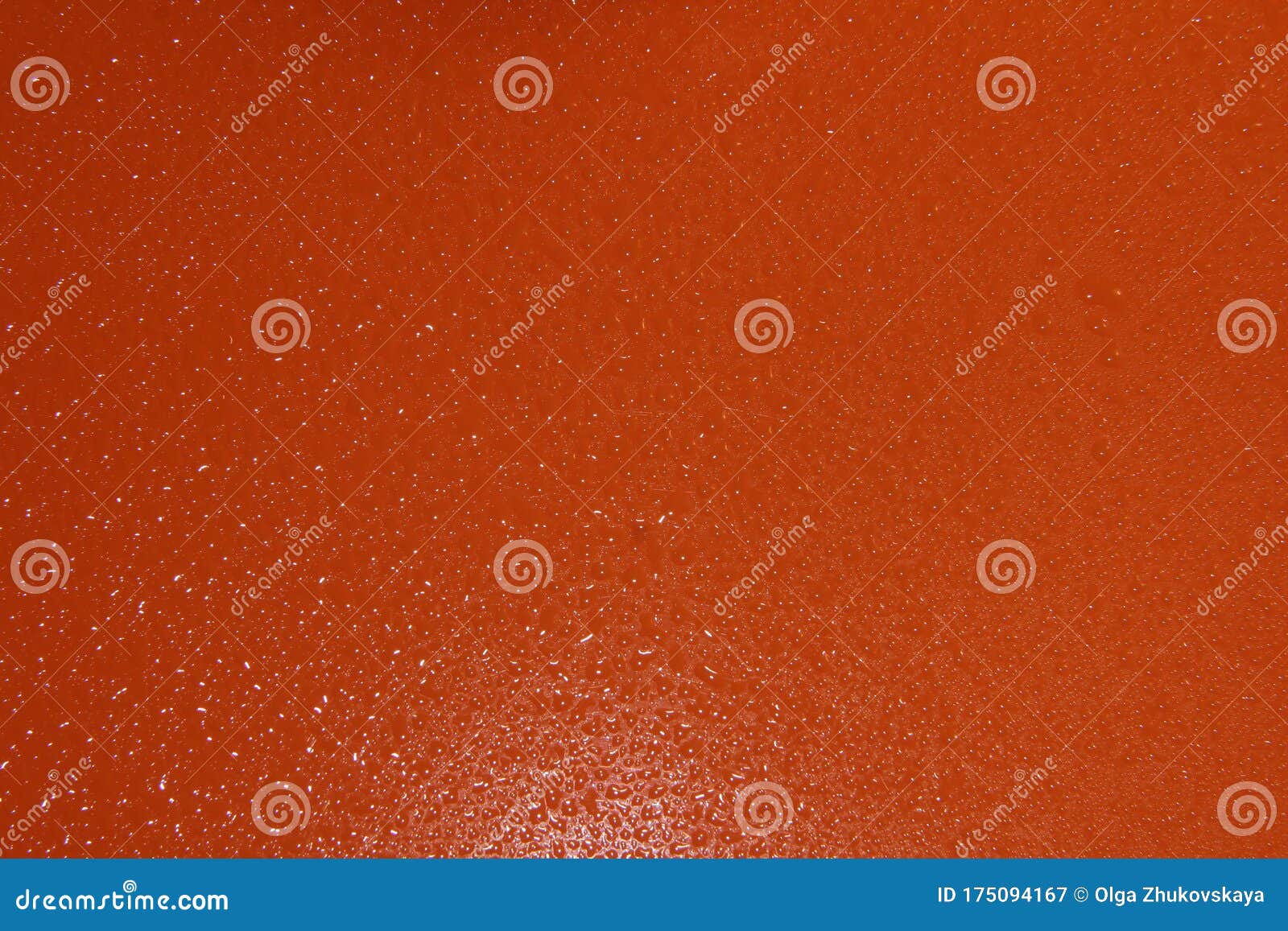 Wet Orange Background. Bright Texture with Water Drops Stock Image ...