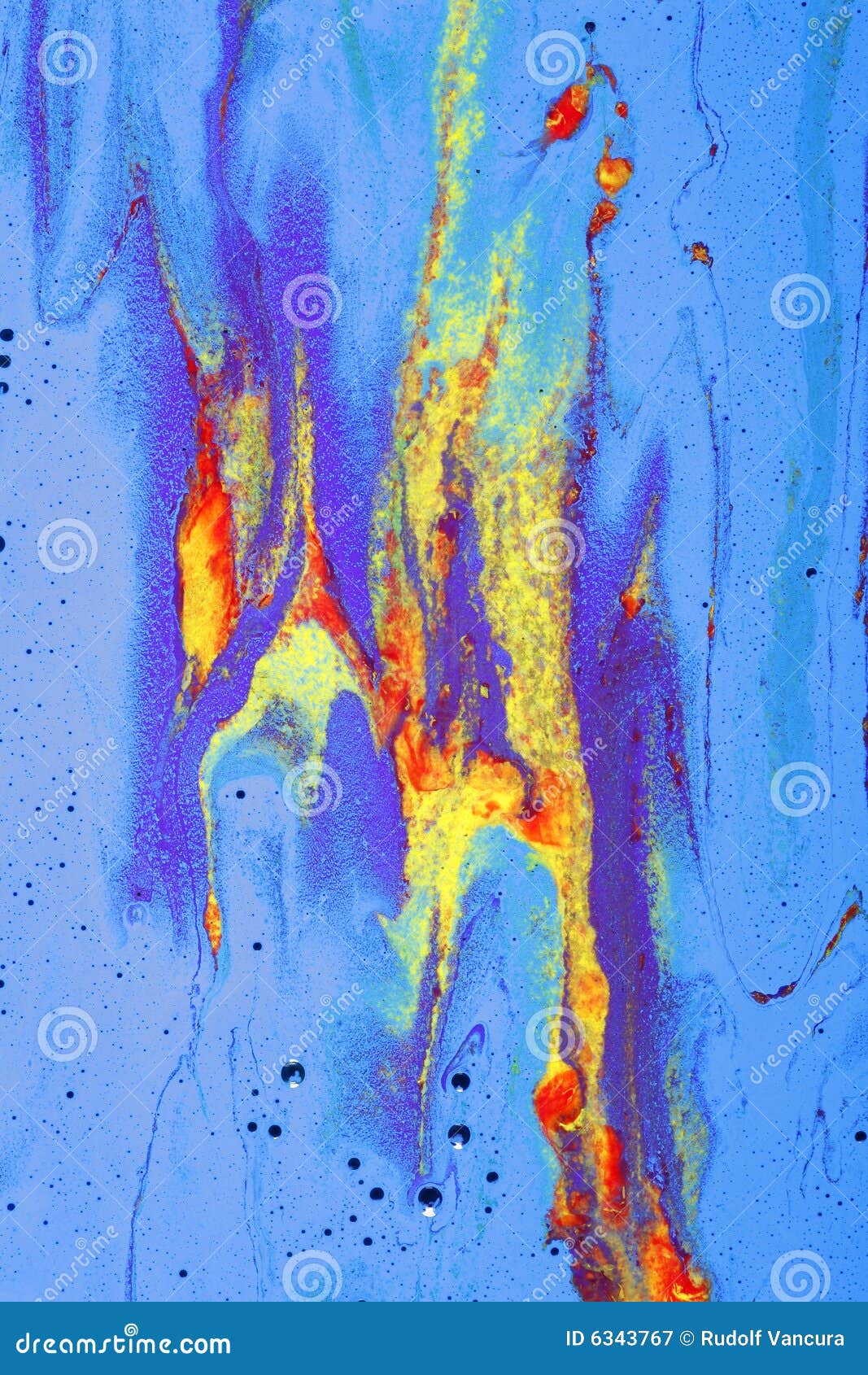 Wet paints design stock image. Image of artistic, blue - 6343767