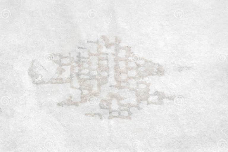 Wet Paper Texture with Wet Spots. Sheet of Paper with Surface Texture ...