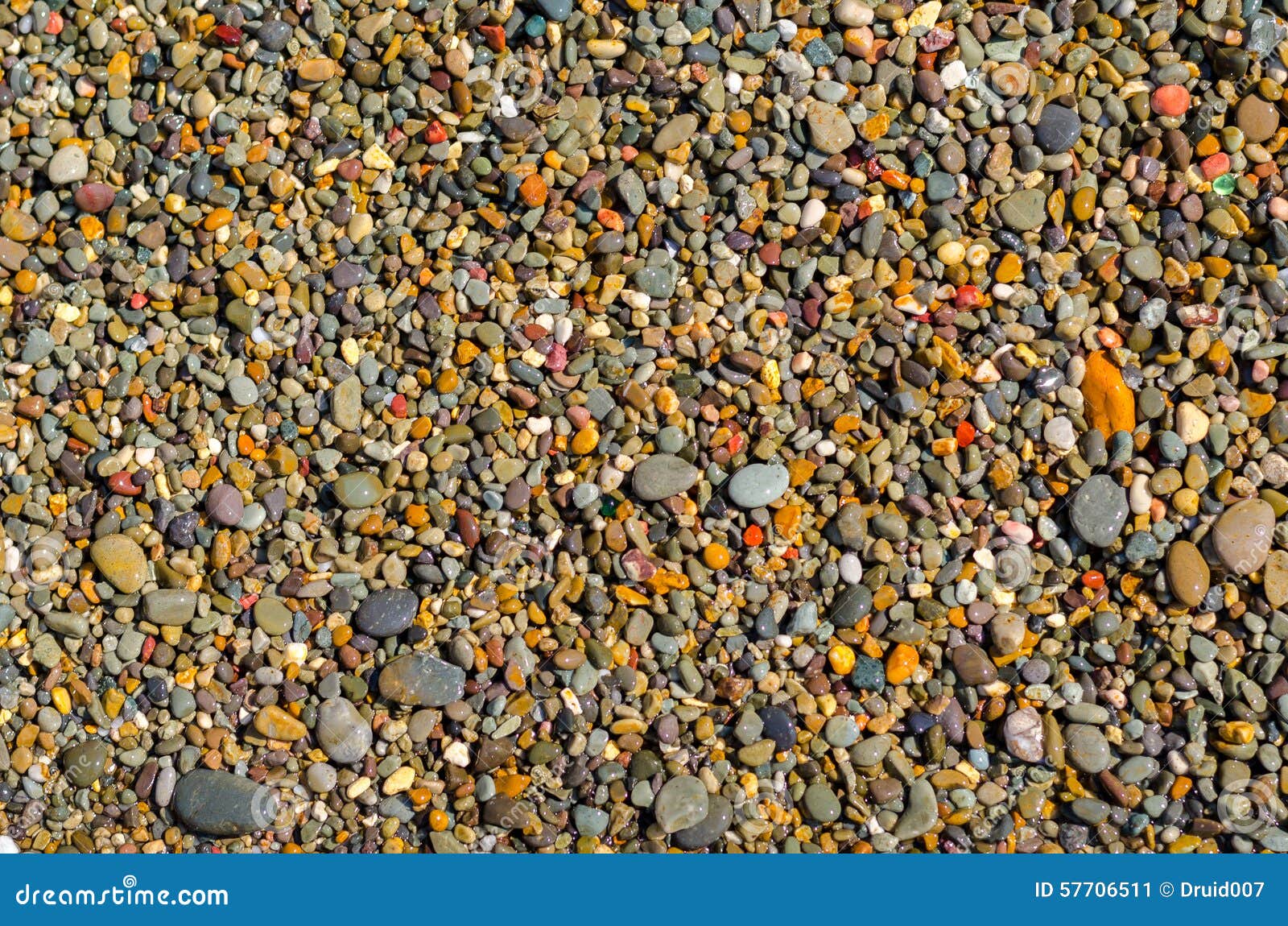 Wet pebble stock image. Image of seashore, water, pebble - 57706511
