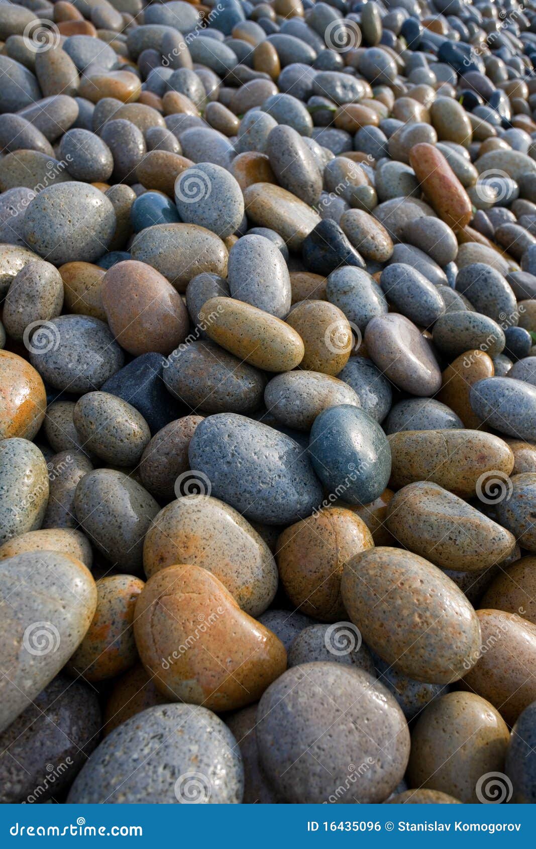 Wet pebbles sea stock photo. Image of rocky, outdoor - 16435096