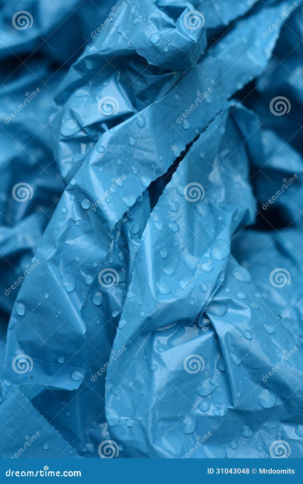 Wet Plastic stock photo. Image of macro, droplets, abstract - 31043048