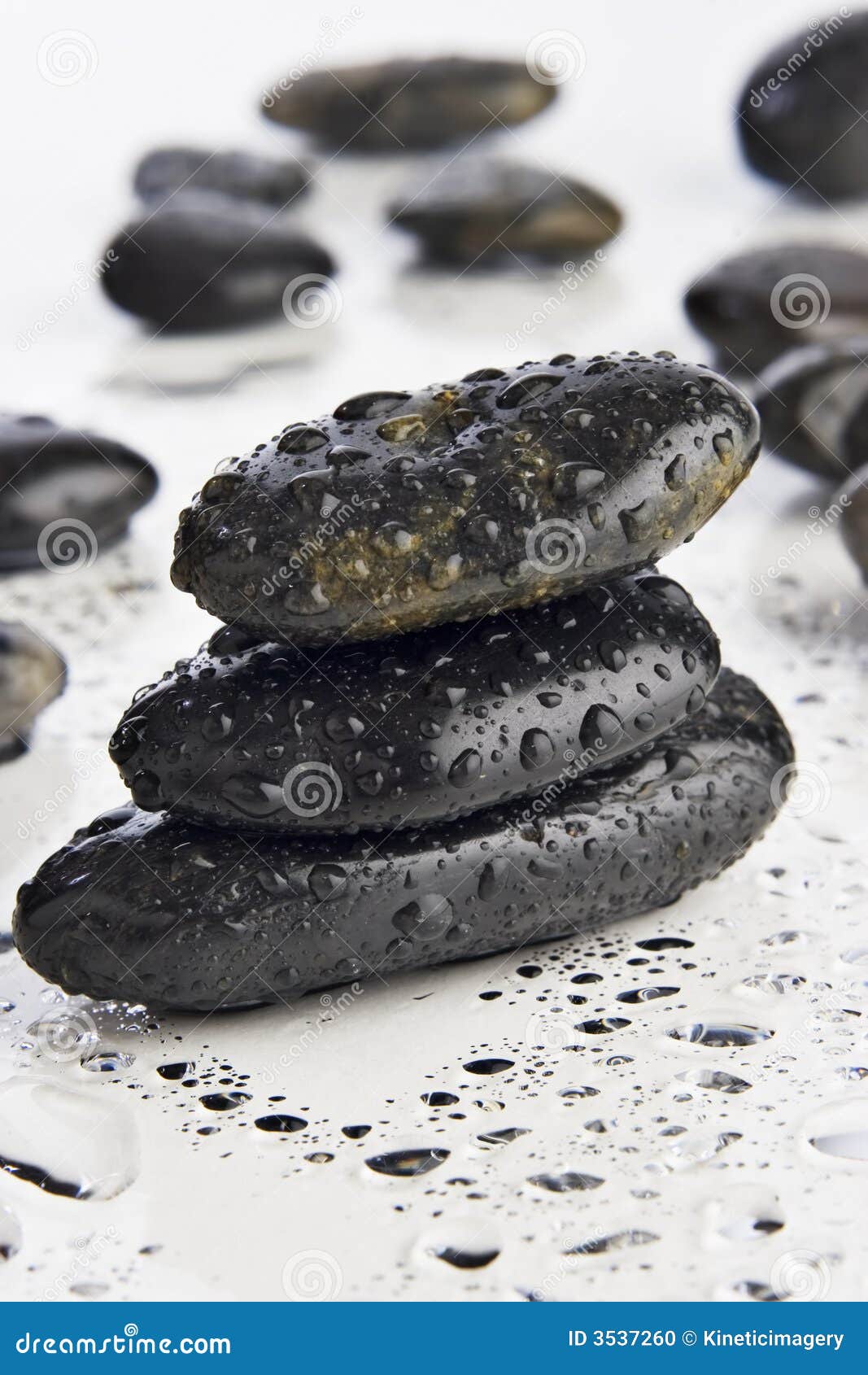 Wet River Rocks Stock Photography | CartoonDealer.com #3537260