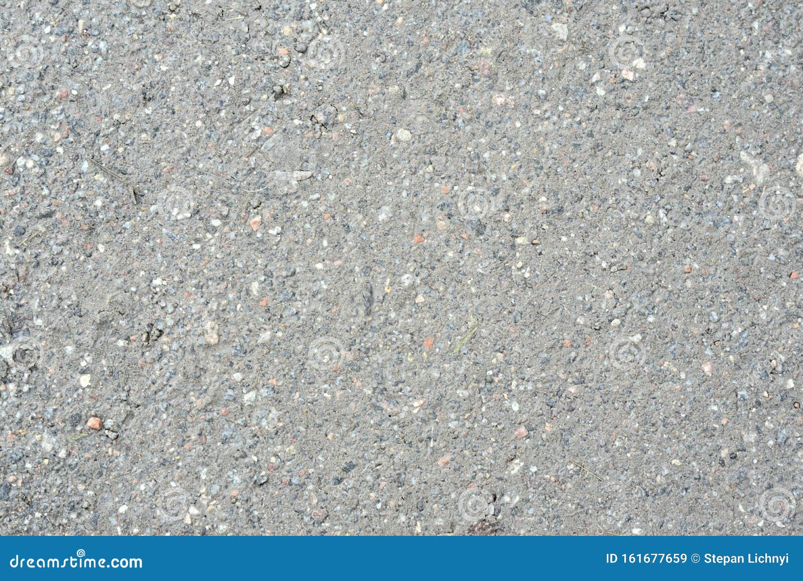 Wet Rubble after Rain on Ground Stock Image - Image of light, concrete ...