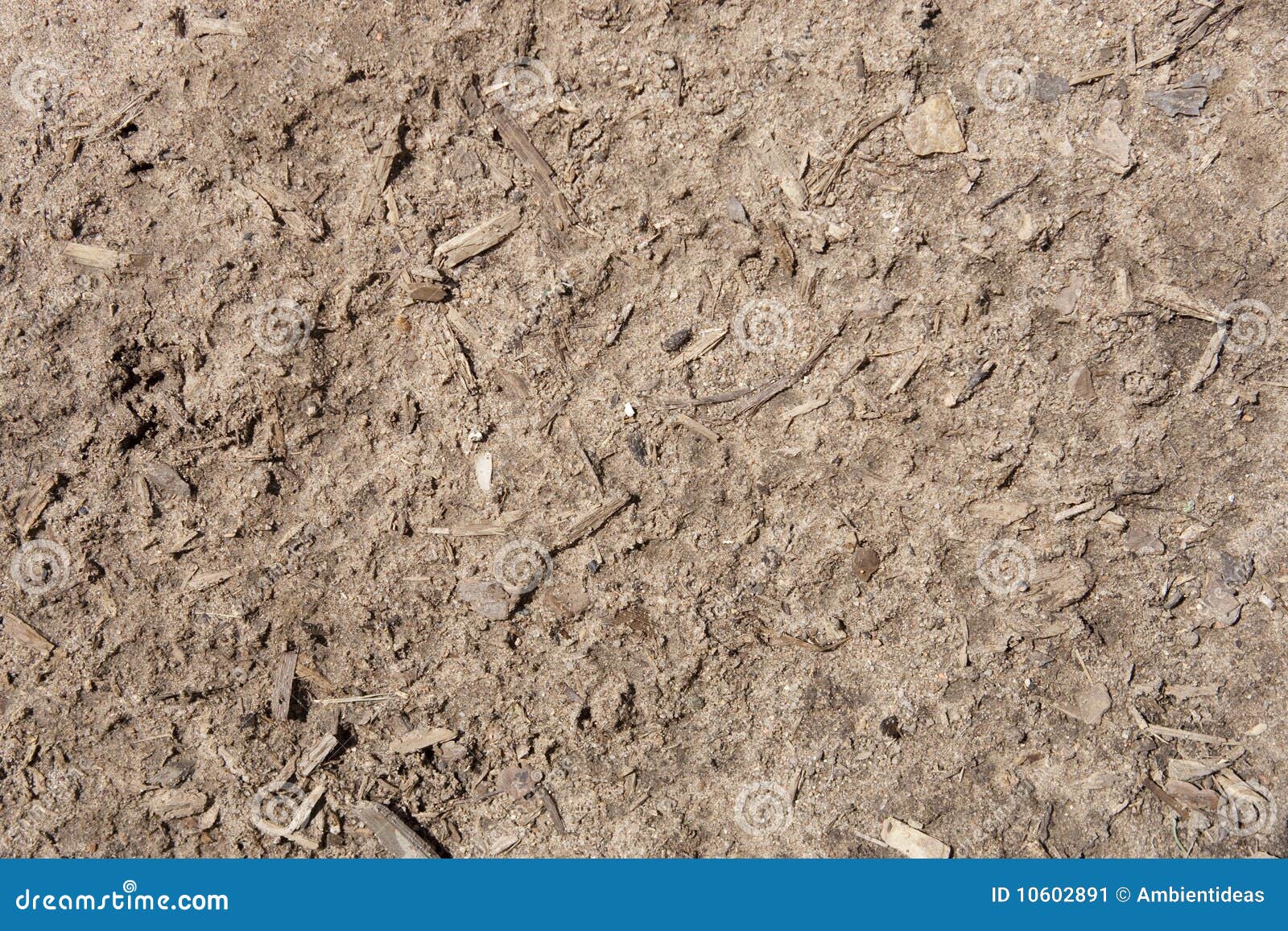 Wet Soil and Dirt stock image. Image of yard, background - 10602891