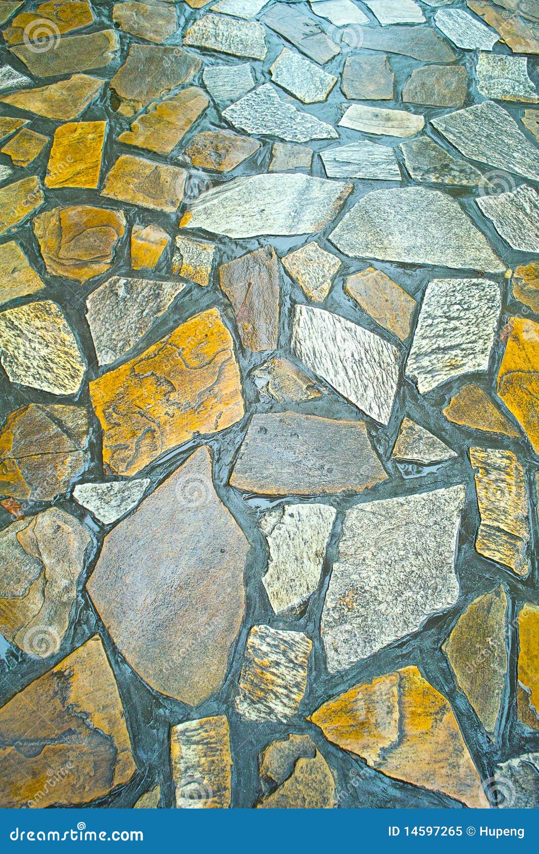 Stone Path With Green Grass Stock Photo | CartoonDealer.com #16234104