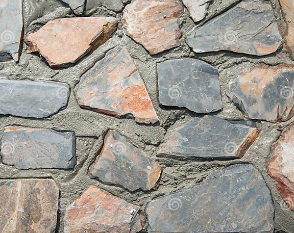 Wet Stone Wall Background and Texture Stock Image - Image of crag ...