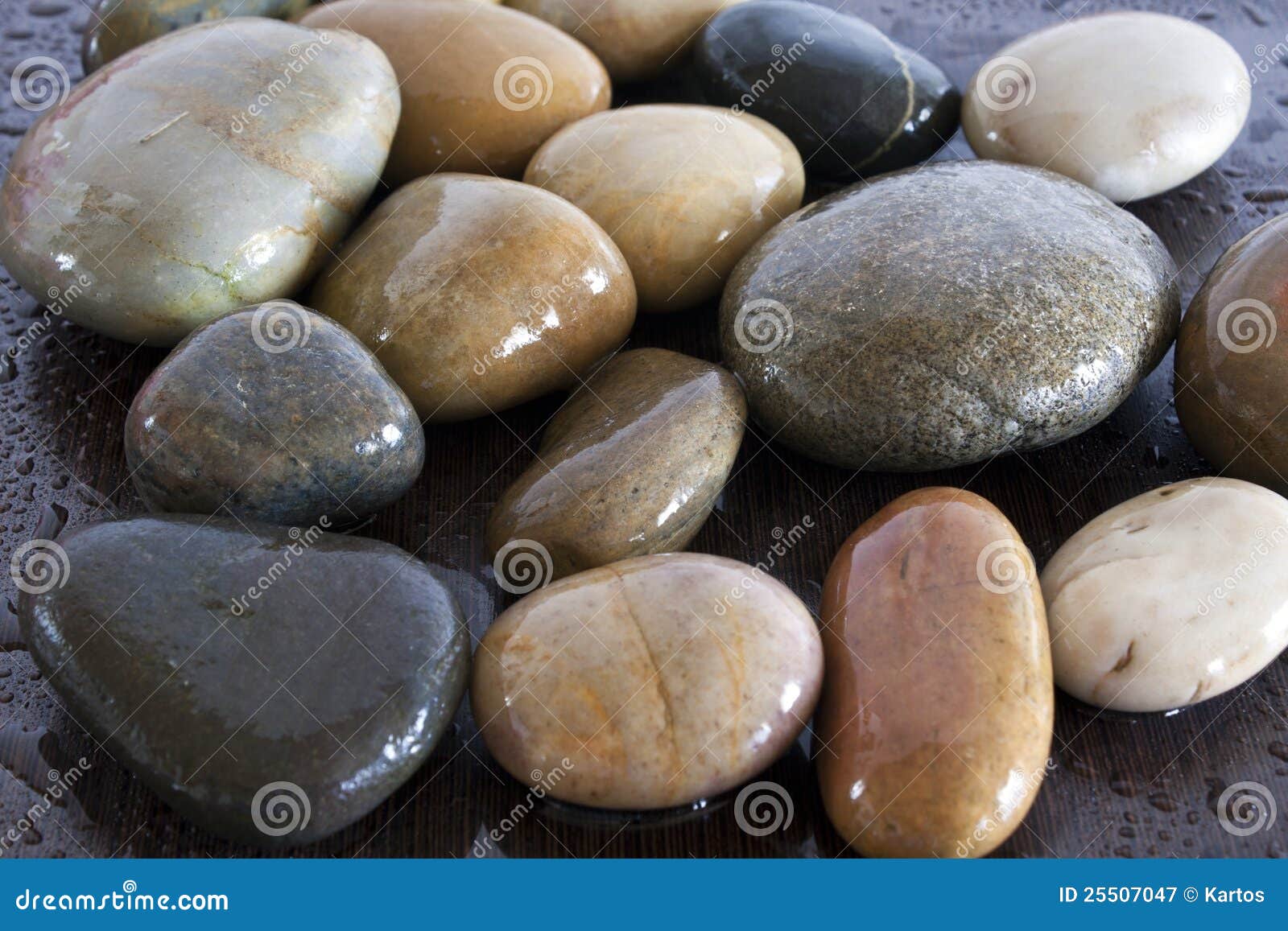 Wet stones stock image. Image of color, drop, close, nature - 25507047
