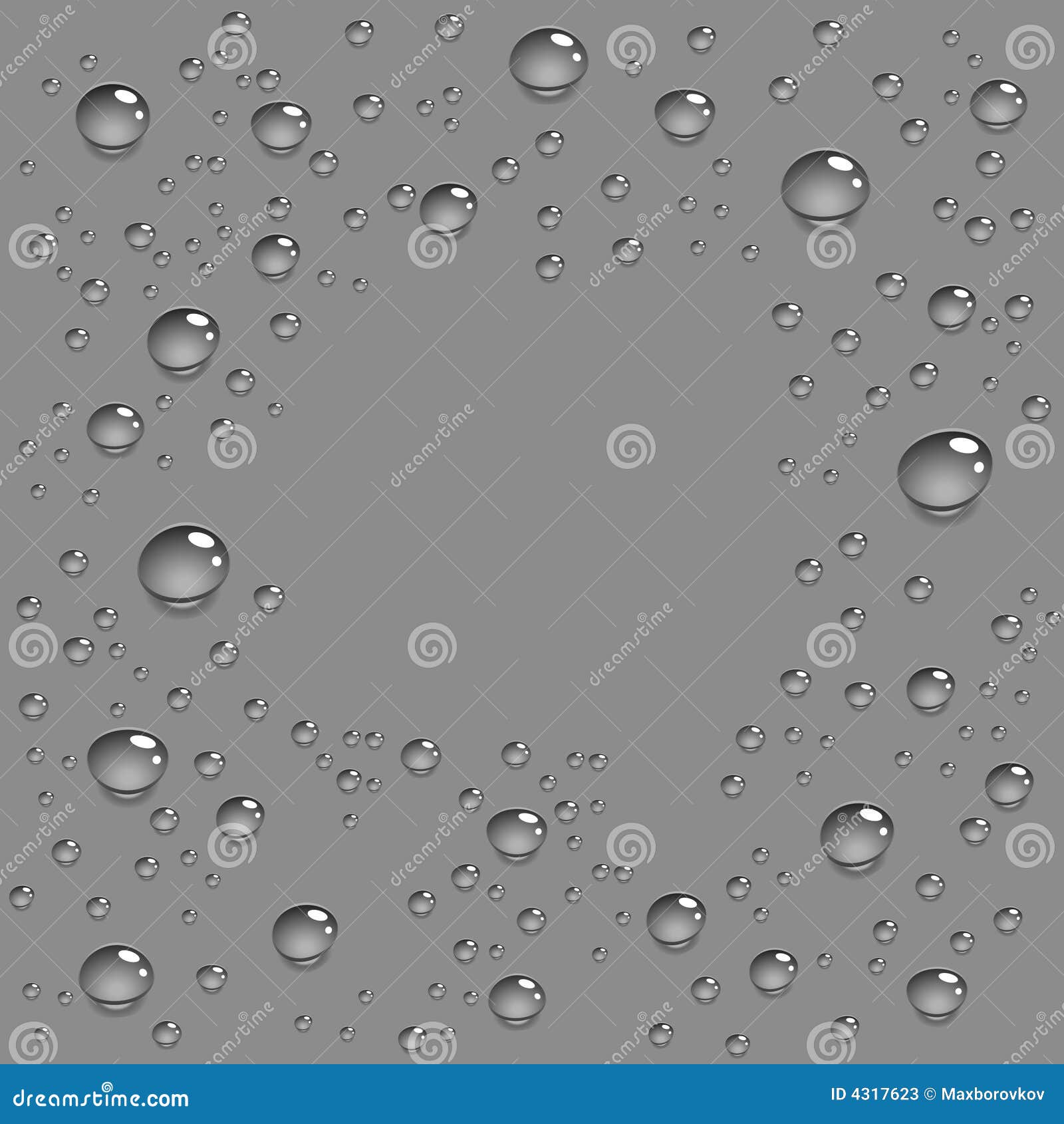 Wet surface. stock vector. Illustration of bubble, clean - 4317623