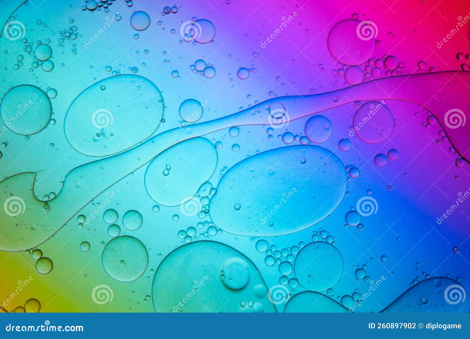 Wet Surface of Colorful Surface As Abstract Background Stock Photo ...