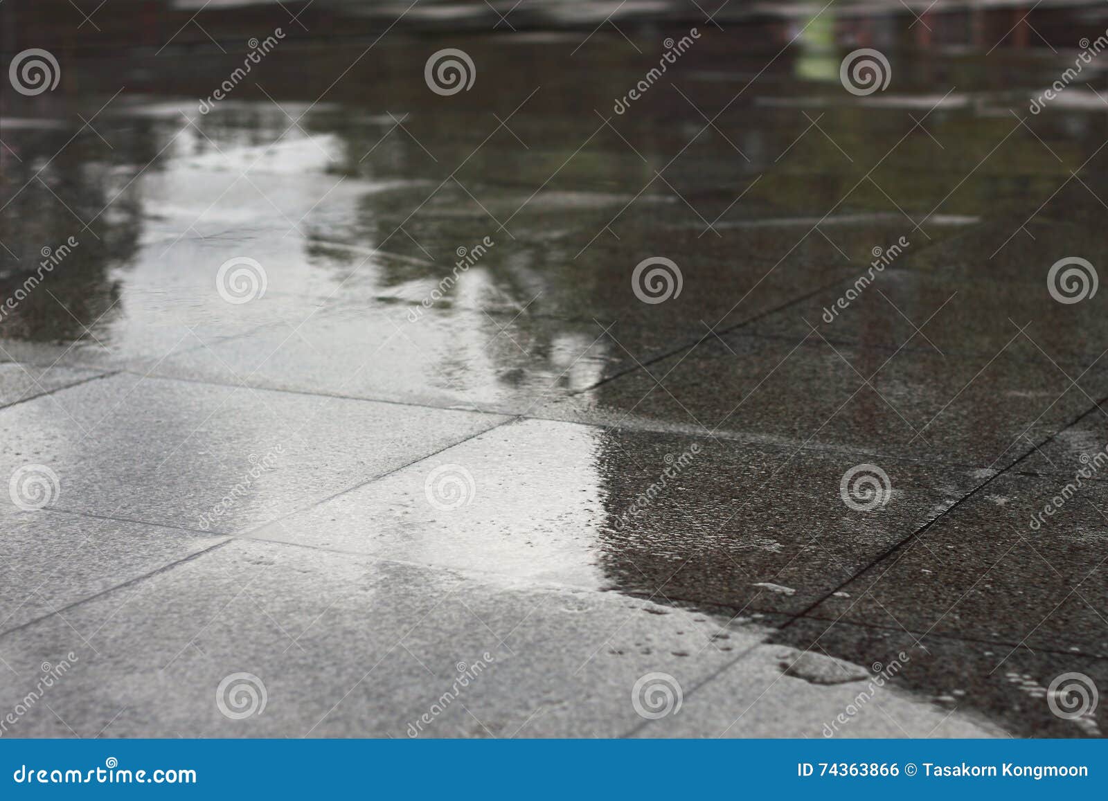 Wet tile floor for pattern stock photo. Image of block - 74363866