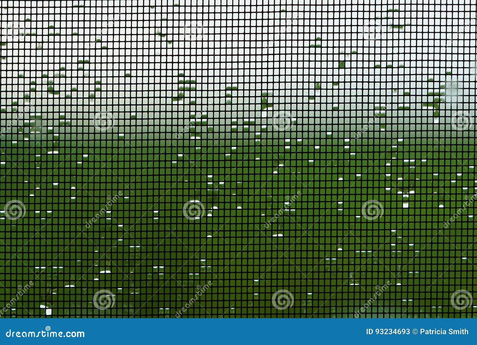 Wet window screen stock image. Image of overcast, rainfall - 93234693