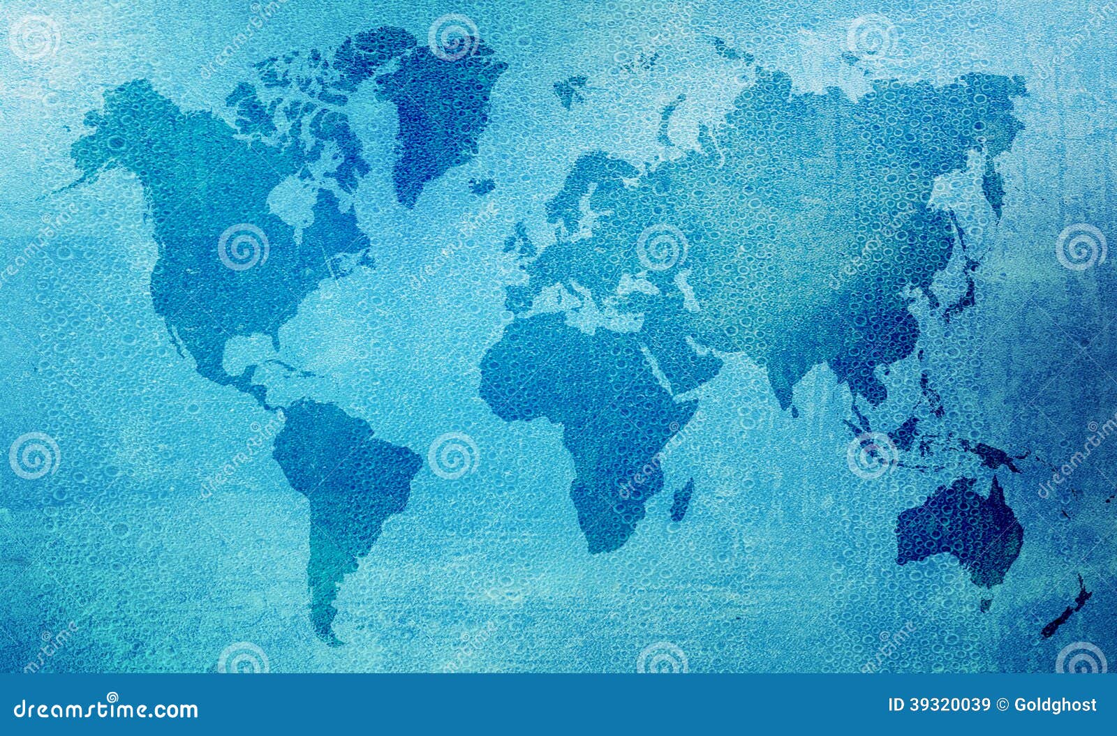 Wet World Map Royalty-Free Stock Photography | CartoonDealer.com #39320039