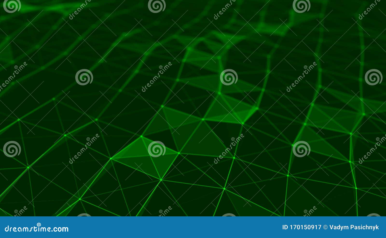 Wetenschapsachtergrond Abstract 3D Grote Gegevensvisualisatie Visuele ...