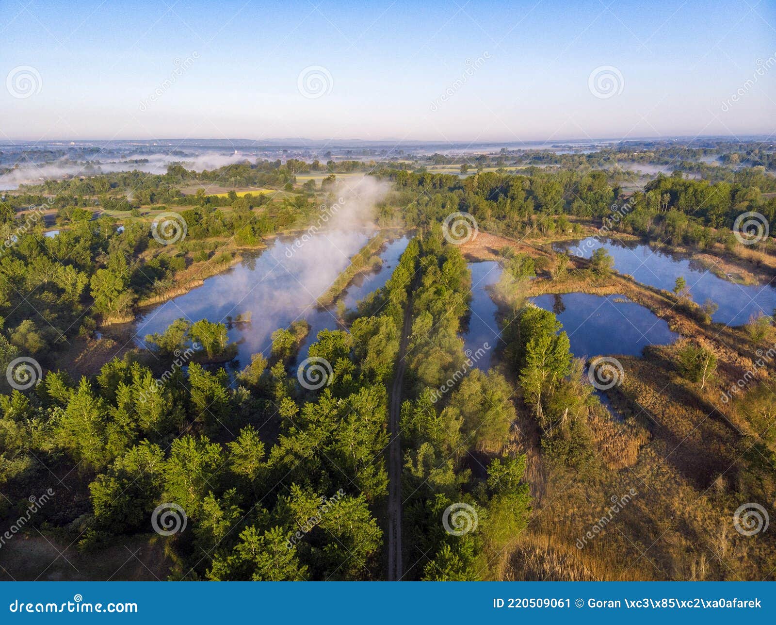 Wetlands Along the Drava River Stock Image - Image of 2000, nature ...