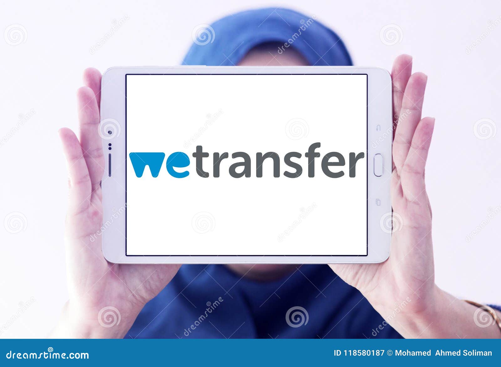 WeTransfer-Service-Logo redaktionelles stockfotografie. Bild von ...