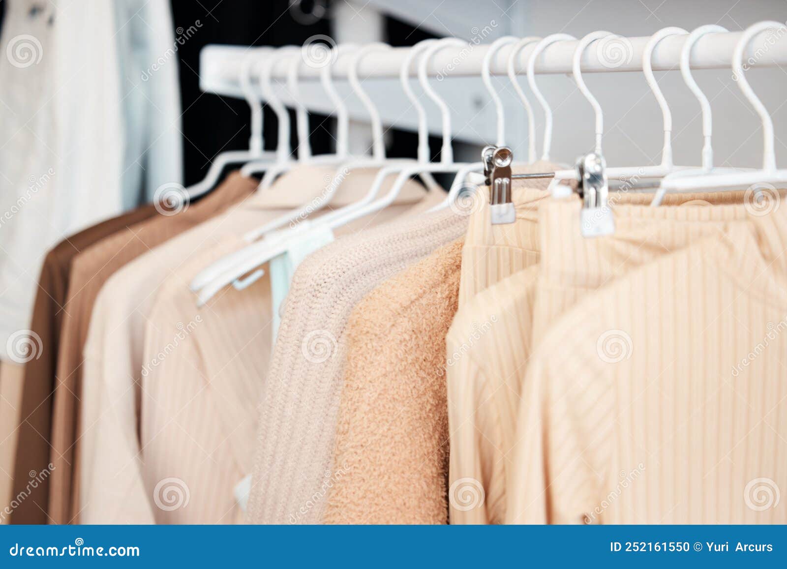 Weve Got the Latest. an Empty Clothing Boutique with the Latest ...