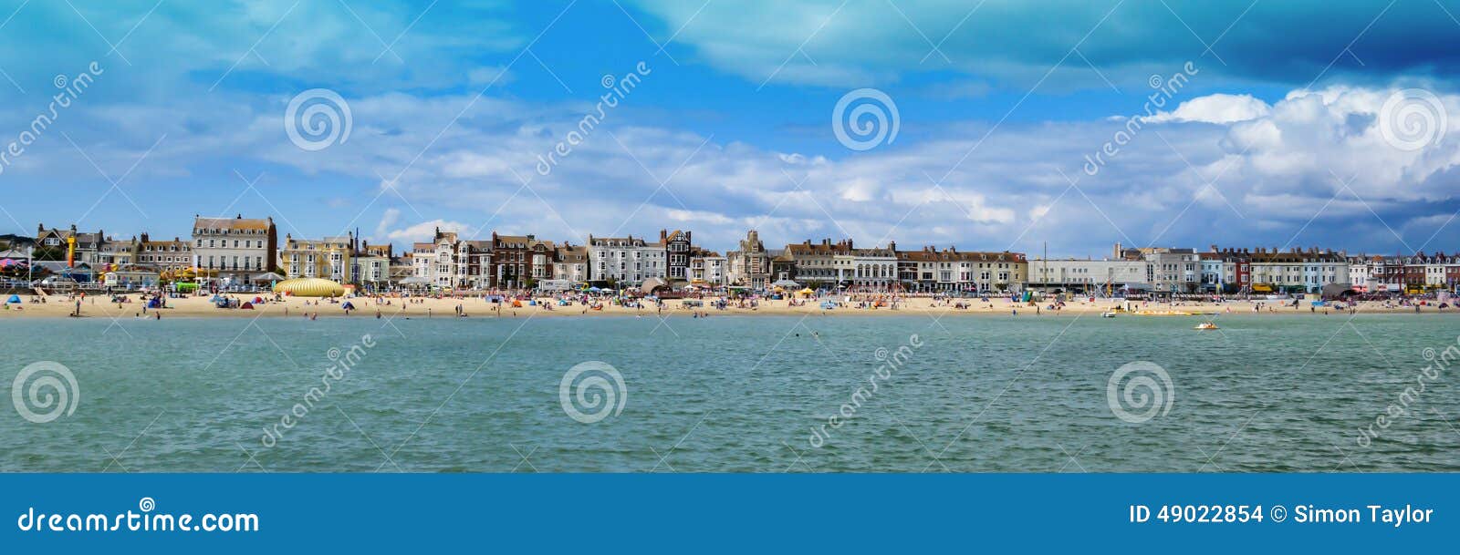 Weymouth Seafront stock photo. Image of resort, europe - 49022854