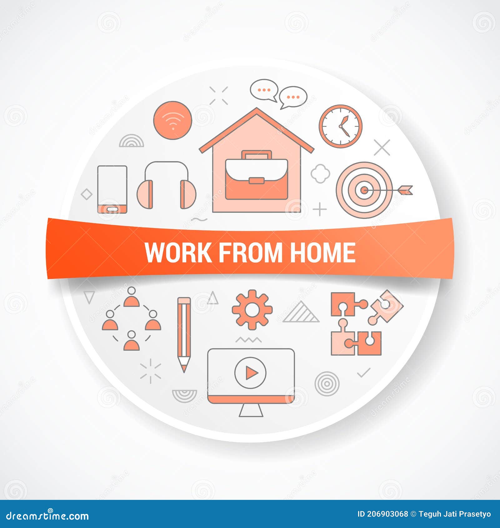 Wfh Cartoons, Illustrations & Vector Stock Images - 1934 Pictures to ...