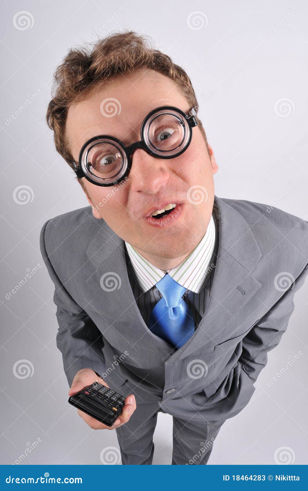 Whaaaat, Nerd Asking Questions Stock Image - Image of emotion, asking ...