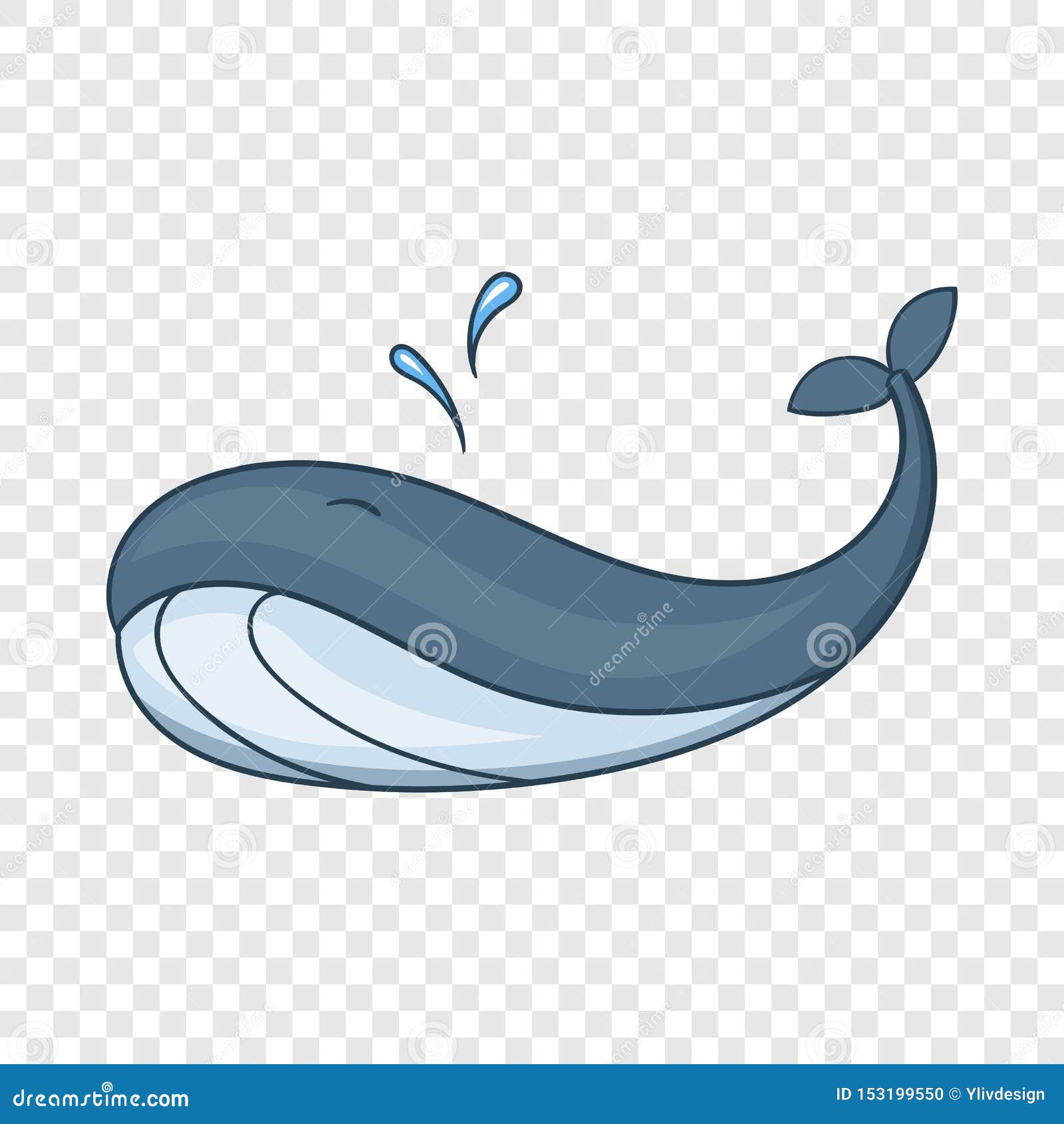 Whale icon, cartoon style stock vector. Illustration of business ...