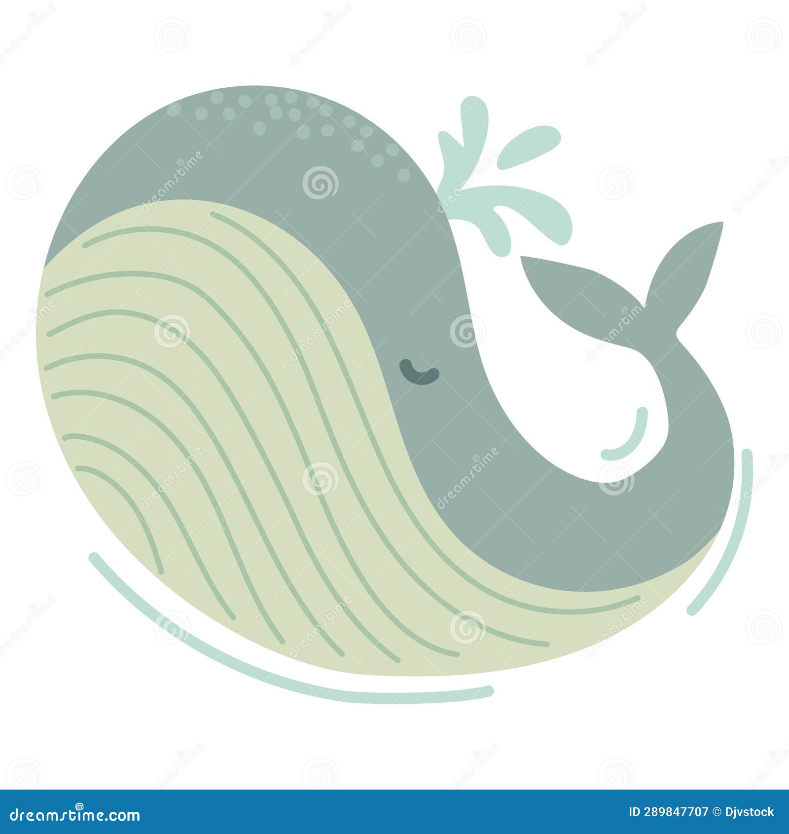 Whale icon vector stock illustration. Illustration of design - 289847707