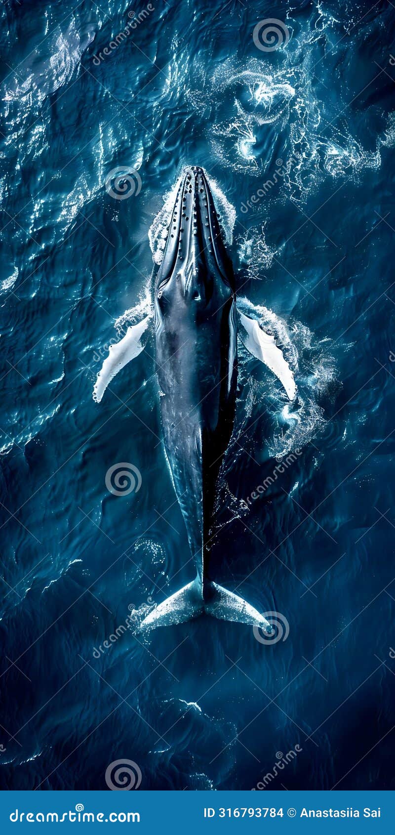 Whale in the ocean stock photo. Image of aquatic, snorkel - 316793784