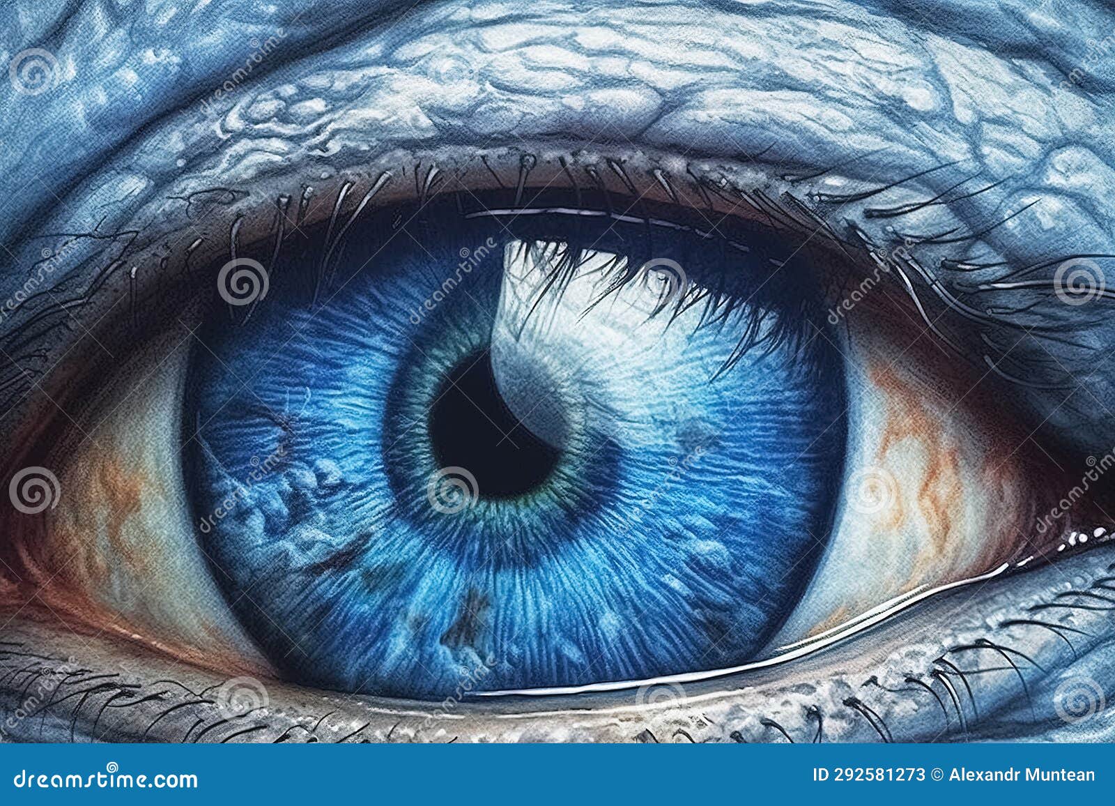 Whale s eye close-up. stock image. Image of aquatic - 292581273