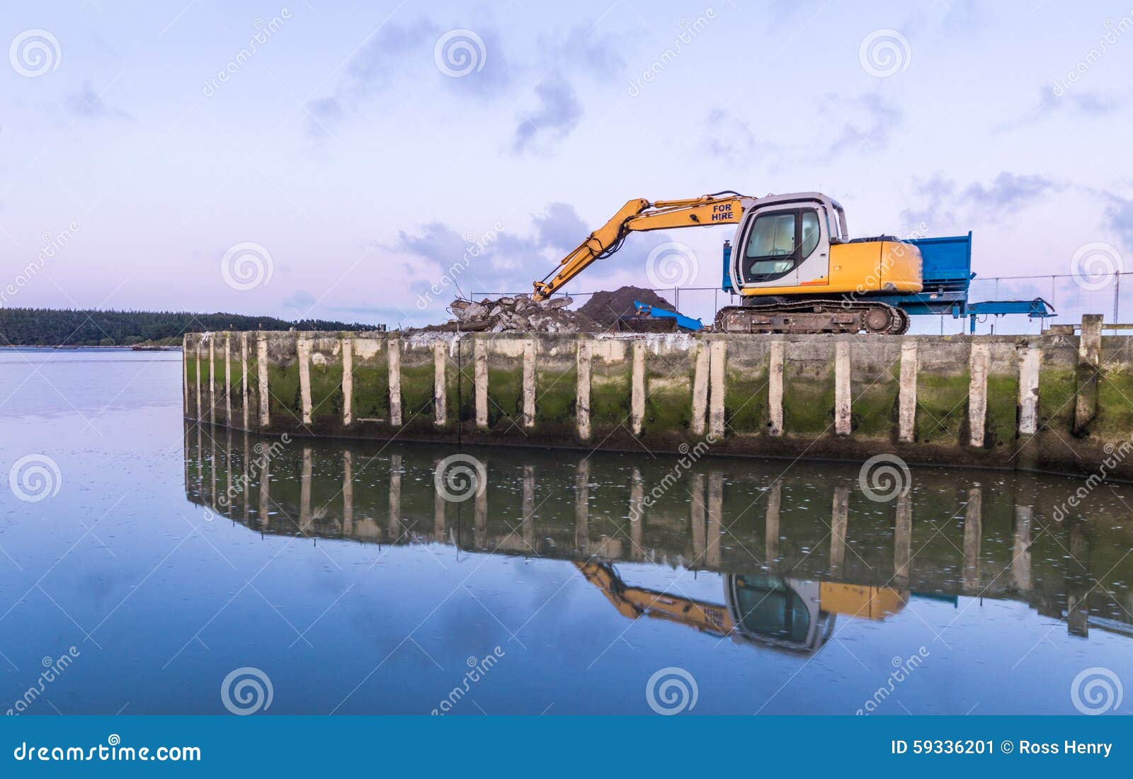 Wharf Construction stock image. Image of build, tool - 59336201