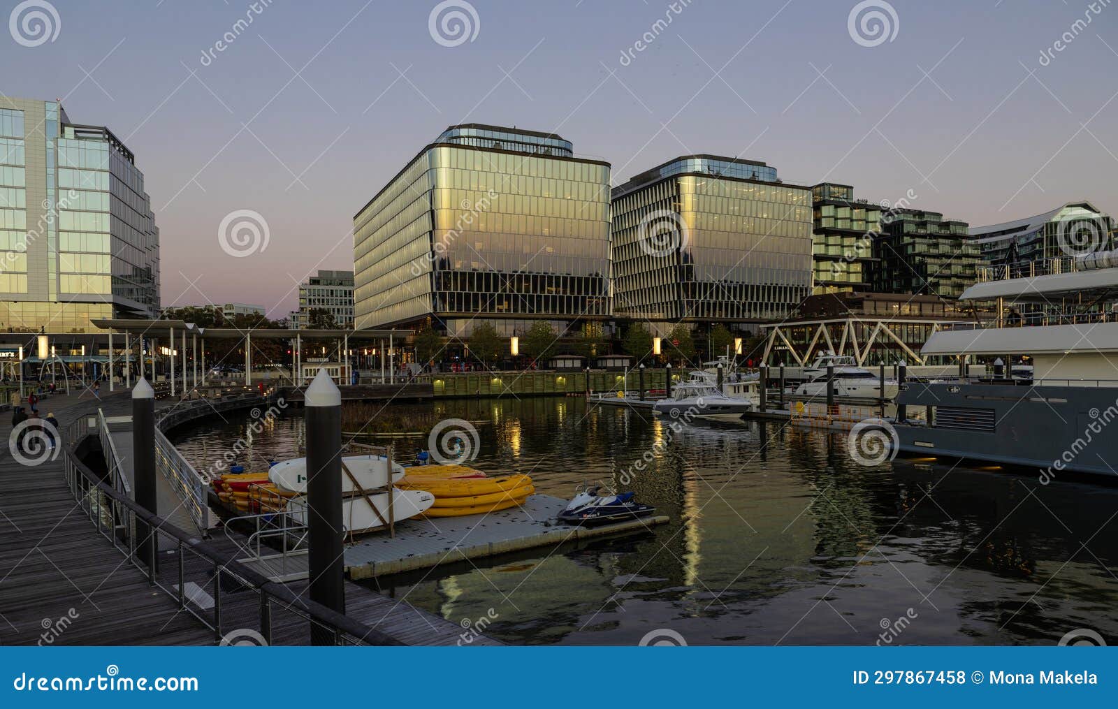 The Wharf in Washington, DC Waterfront Editorial Stock Photo - Image of ...