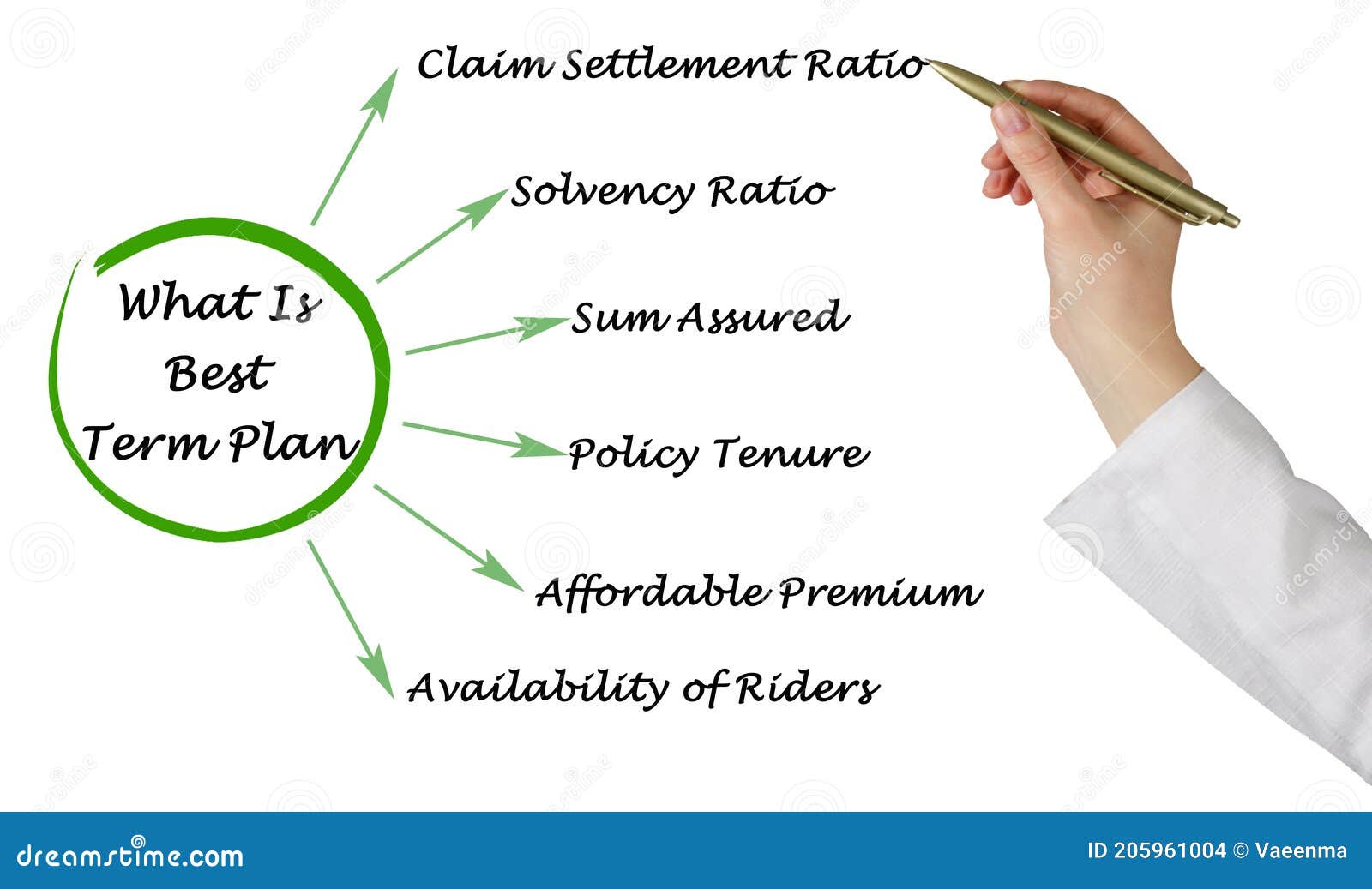 Best Term Plan stock photo. Image of solvency, person - 205961004