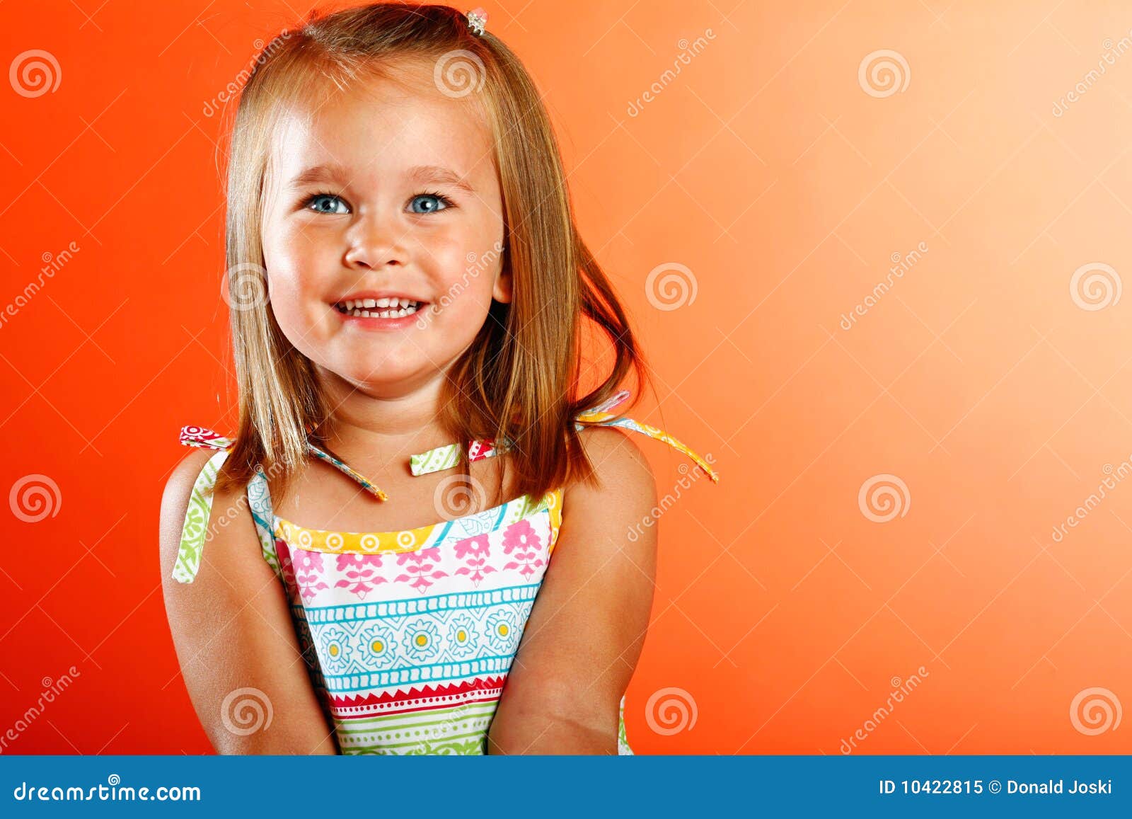 What a cutie stock image. Image of portrait, studio, colorful - 10422815