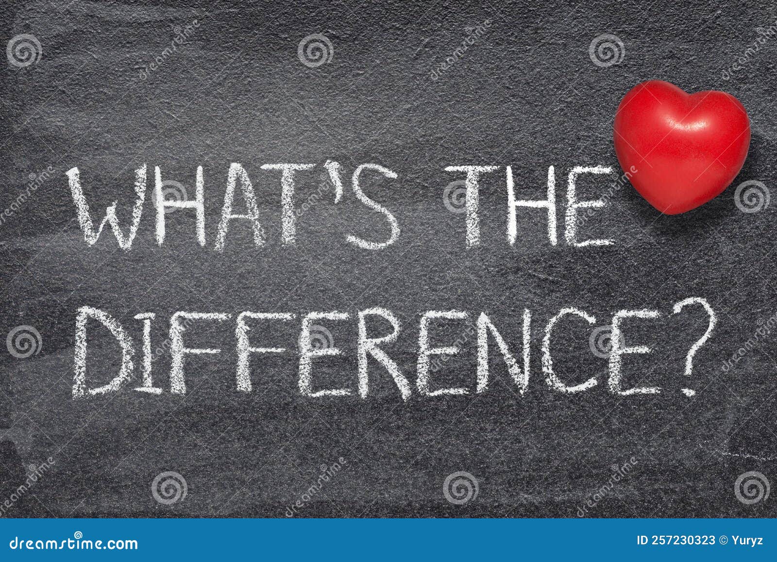 What the difference heart stock image. Image of shape - 257230323