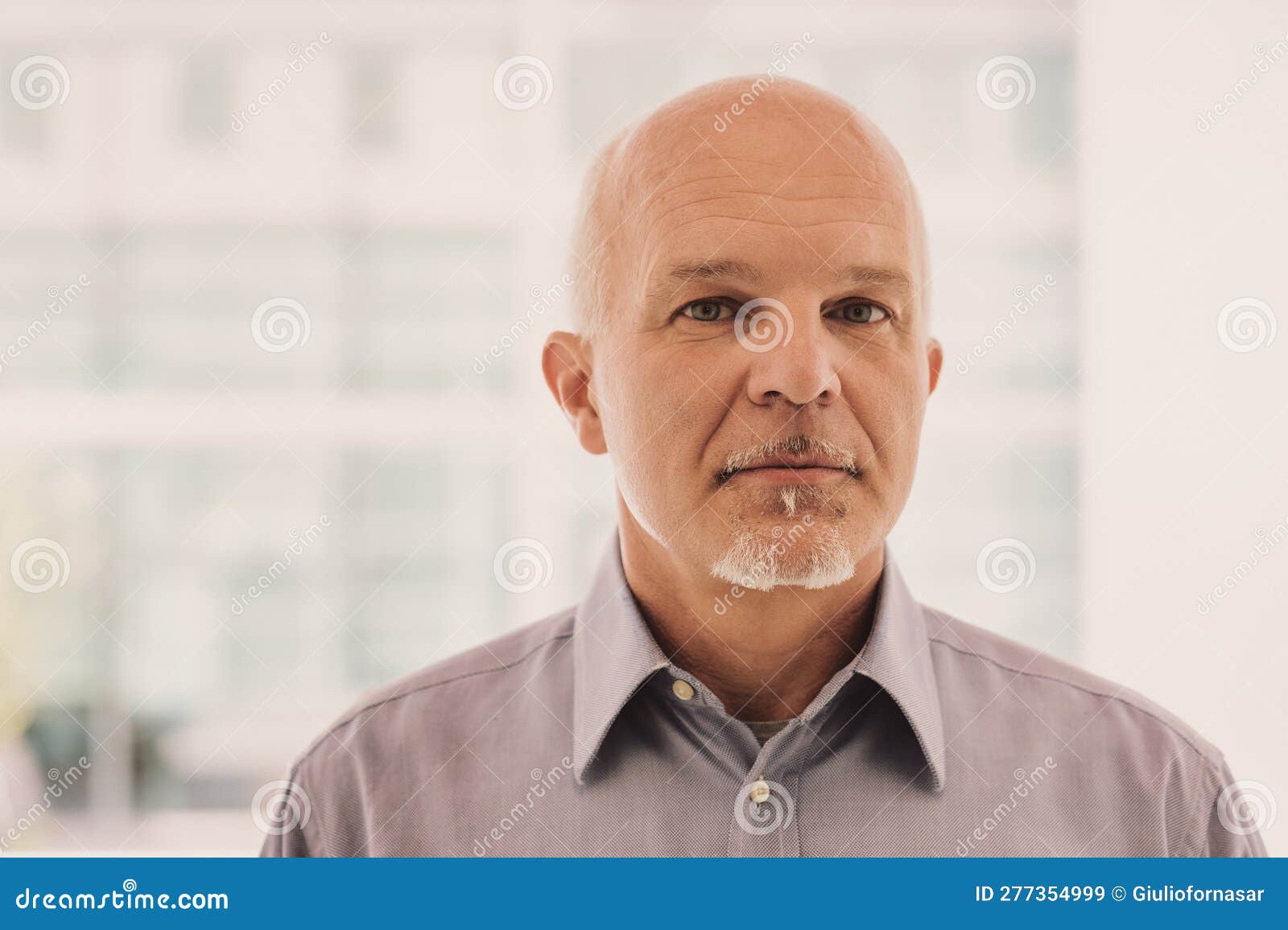 What Do You Think? a Clever Old Man Asks You Stock Image - Image of ...