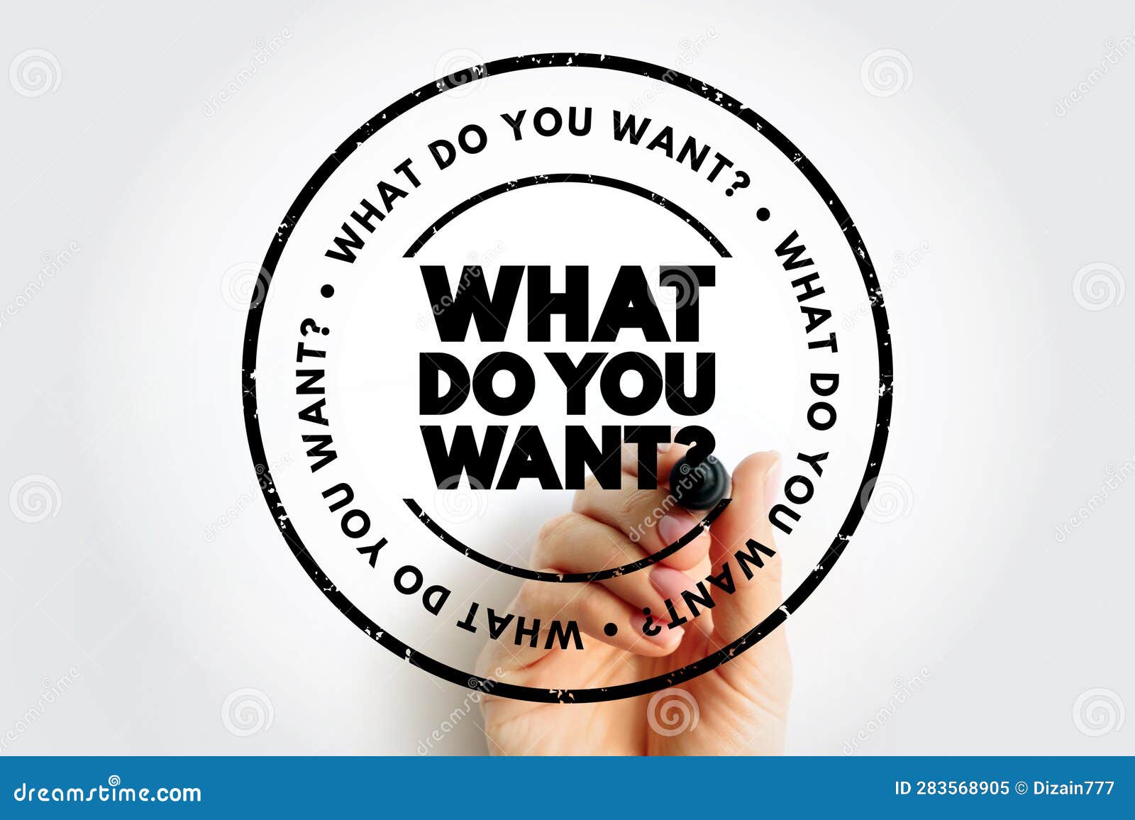 What Do You Want Question Text Stamp, Concept Background Stock Image ...