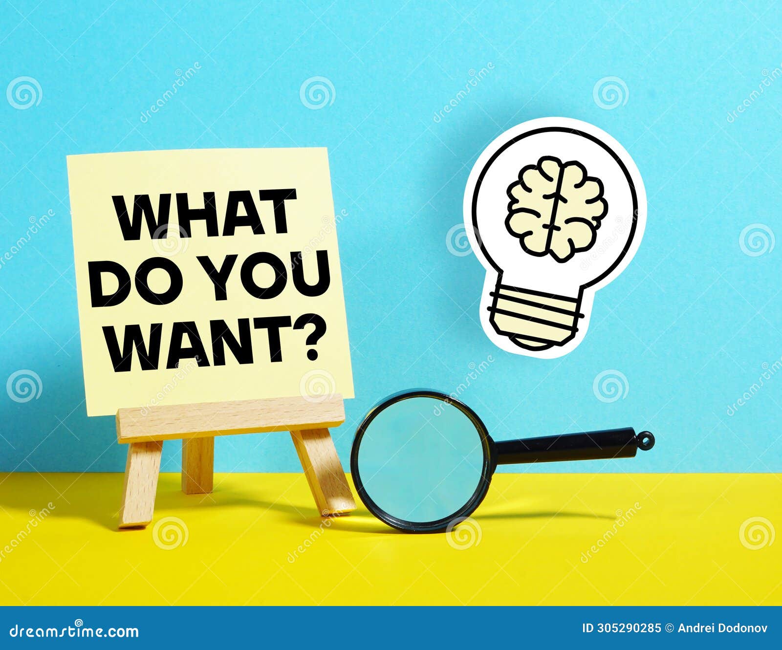 What Do You Want is Shown Using the Text Stock Image - Image of choose ...
