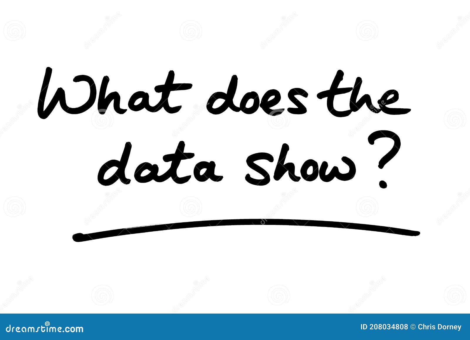 What does the data show stock photo. Image of header - 208034808