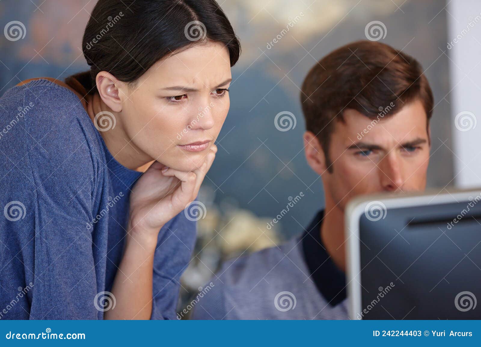 What Does that Error Message Mean. Cropped Shot of a Couple Using a ...