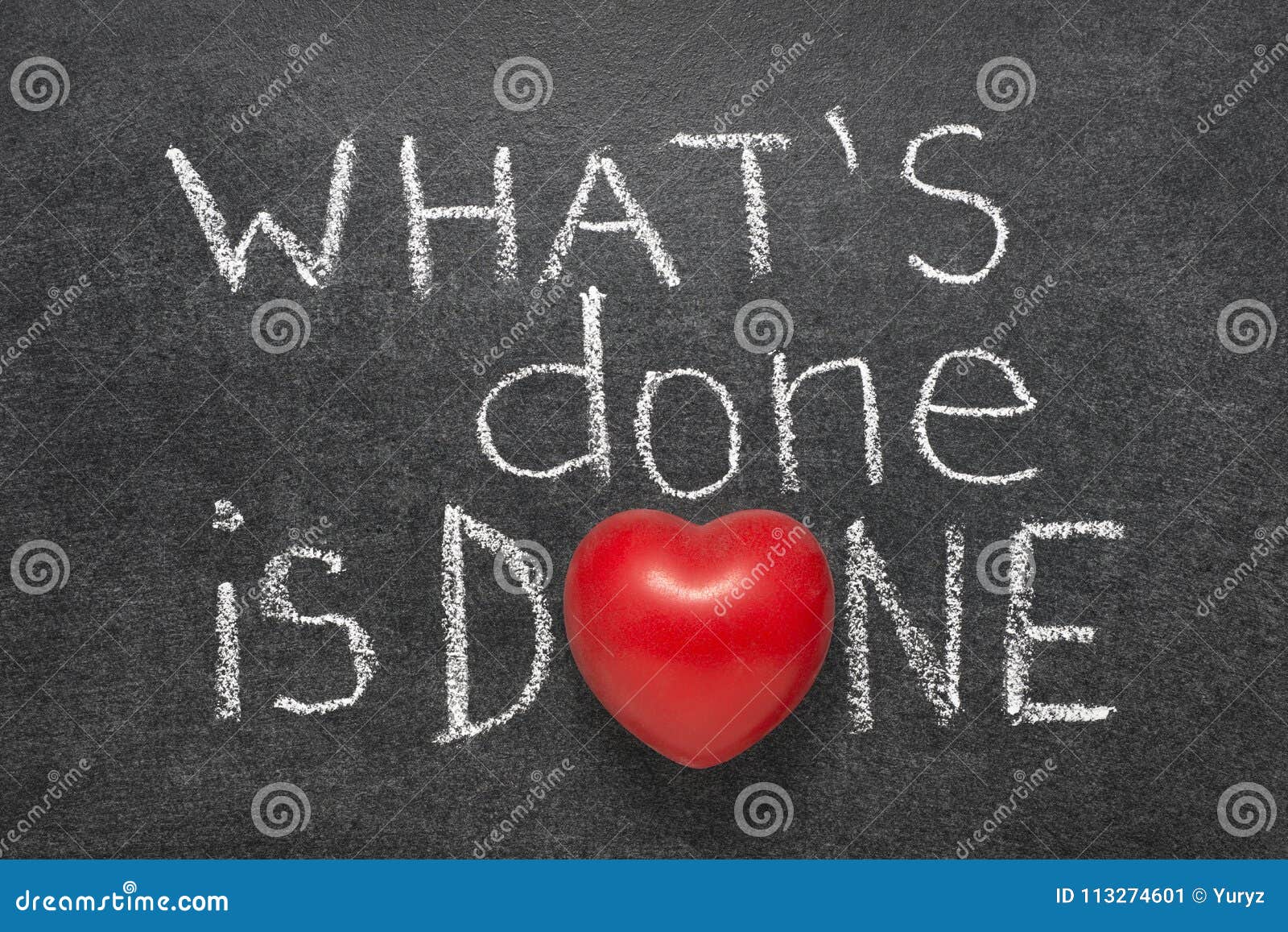 What done is done stock image. Image of inspiration - 113274601