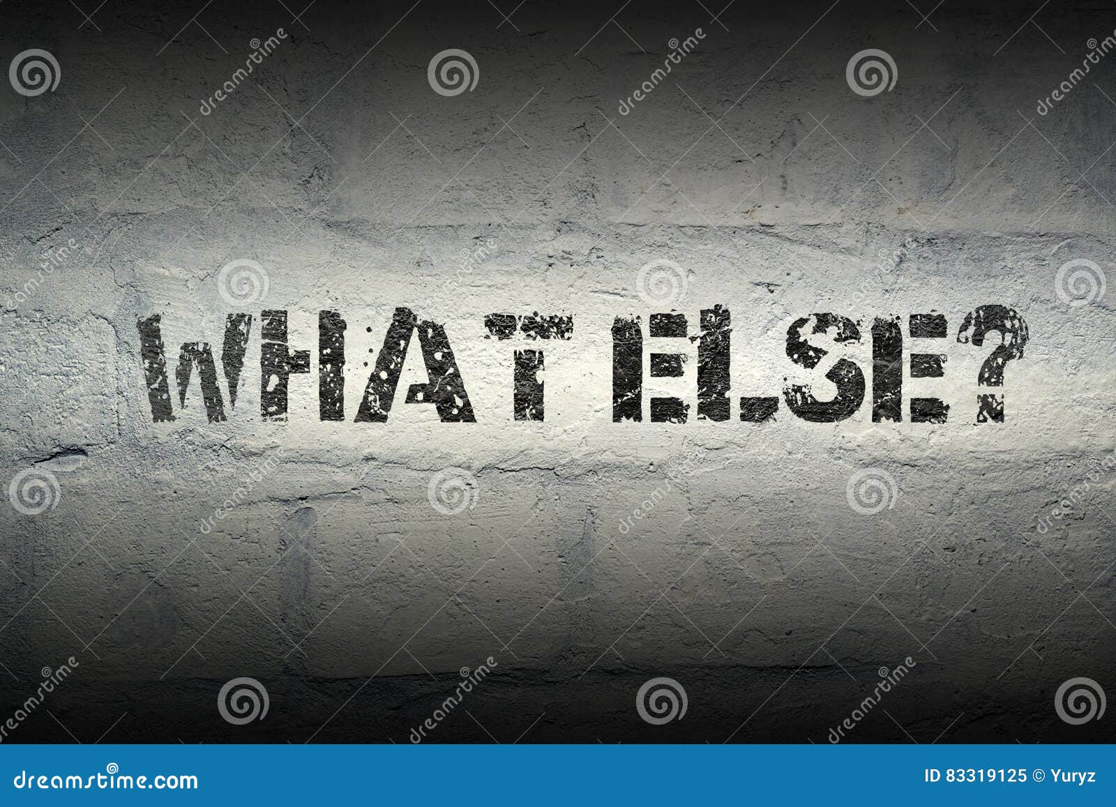What else GR stock image. Image of doubt, concept, phrase - 83319125