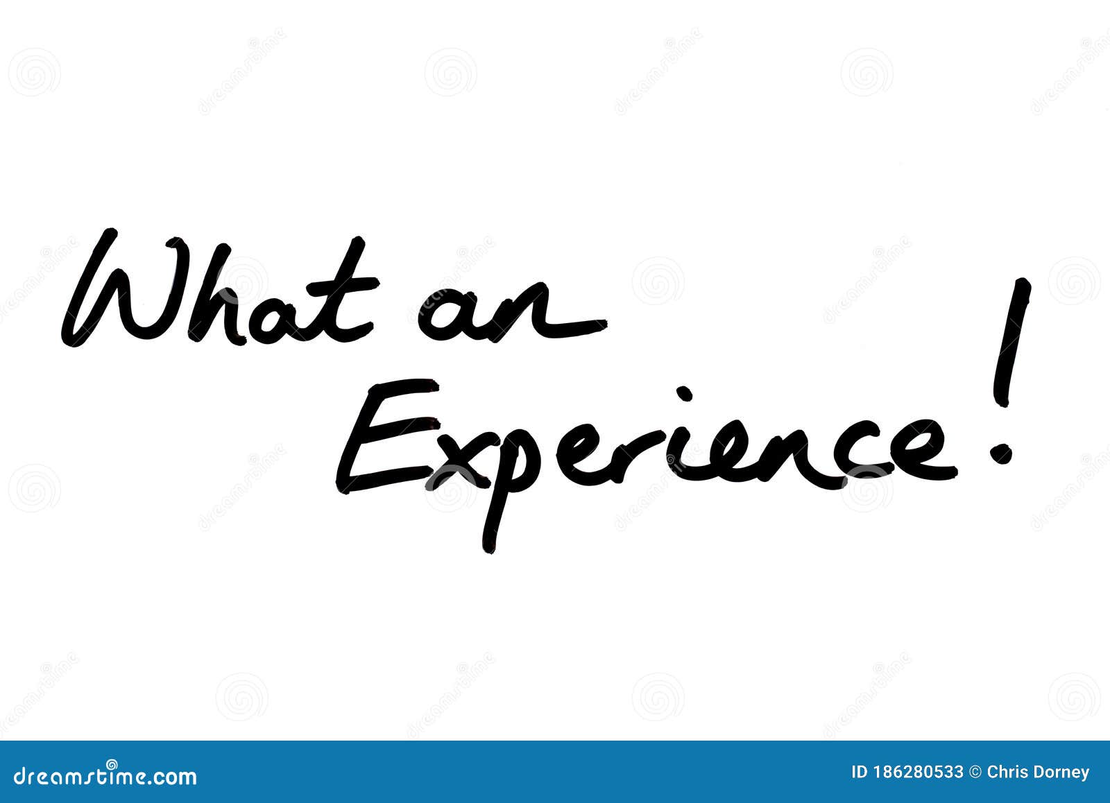 What An Experience Royalty-Free Stock Photo | CartoonDealer.com #186280533