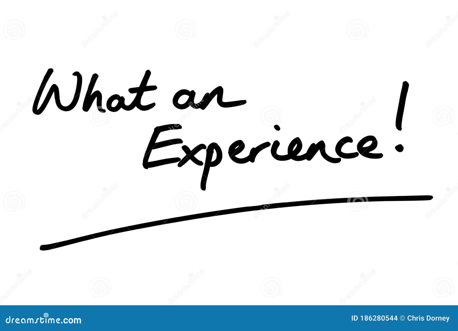 What An Experience Royalty-Free Stock Photo | CartoonDealer.com #186280533